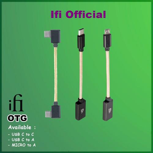 Jual Ifi Audio OTG Cable Kabel OTG On The Go Type C 90 Degree - C to A ...