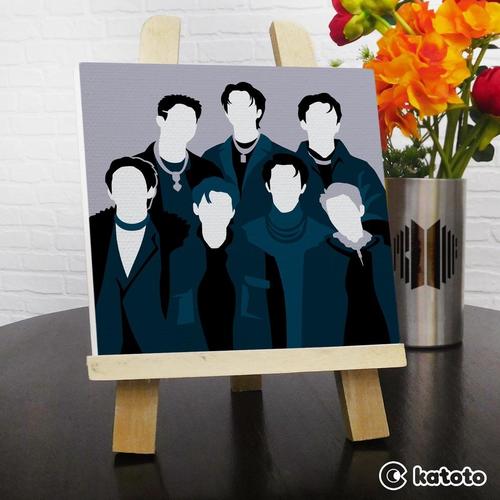 Jual BTS PAINT BY NUMBER KIT PROFF RM JIN SUGA J-HOPE JIMIN V JUNG KOOK ...