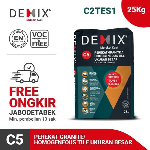 Jual Perekat Granit Ukuran Besar DEMIX C5 - C2TES1 - 25 Kg - TOPED ...