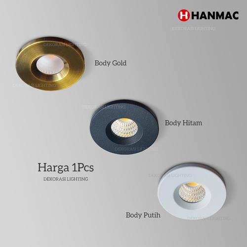 Jual H39 LAMPU DOWNLIGHT LED 3W HIAS PLAFON LEMARI ETALASE SPOTLIGHT ...