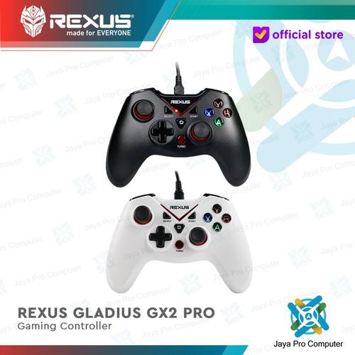 Jual Gamepad Rexus Gladius GX2 Pro - Gaming Controller PC/ PS/ Android ...