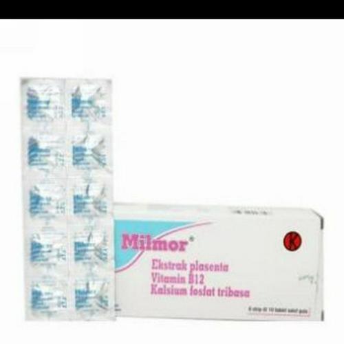 Jual MILMOR TAB 1 BLISTER ISI 10 KAPLET/ PELANCAR ASI - Kota Denpasar ...