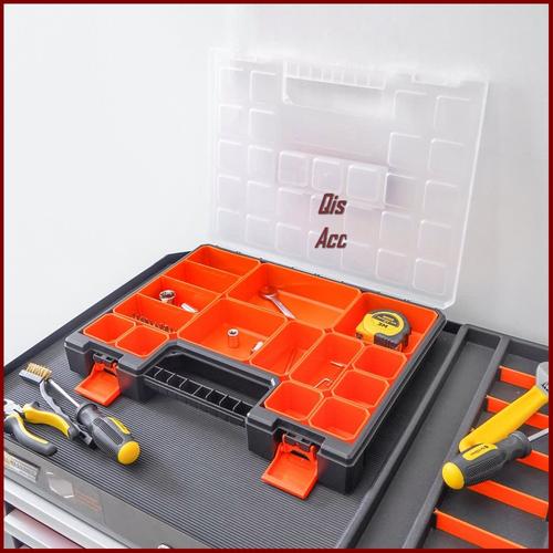 Jual TACTIX Tool Box Plastik Modular 15 Sekat 40.4 Cm - Kota Tangerang ...