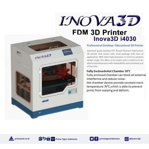 Jual Inova3D Printer i4030 - FDM 3D Printer - 3DPrinter - CreatBot F430 ...
