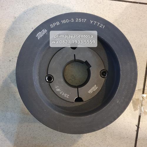 Jual PULLEY MARTIN PULI SPB 160 X 3 WITH TAPERLOCK BUSH 2517 PULLY 6.5 ...
