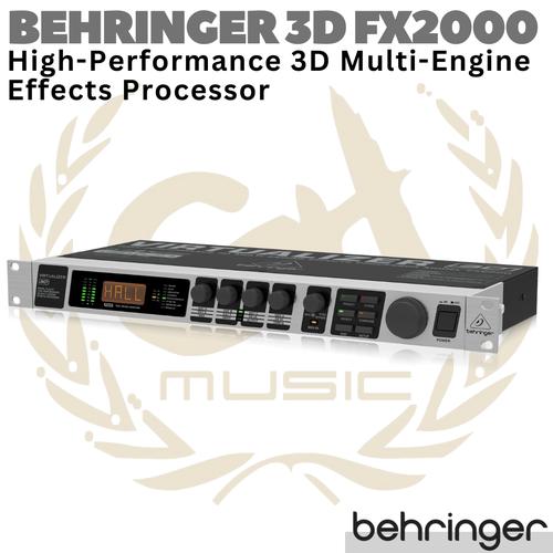 Promo BEHRINGER VIRTUALIZER 3D FX2000 Multi Engine Effects | Efek Vocal ...