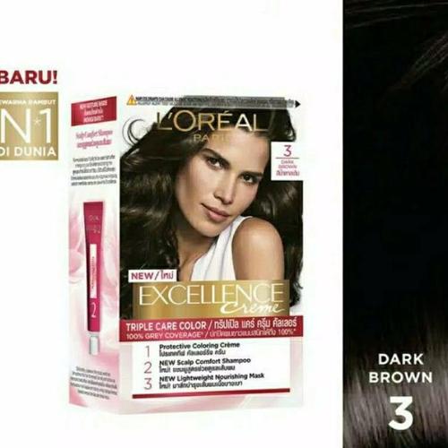 Jual LOREAL PARIS Excellence Creme Fashion Hair Color Pewarna Rambut ...