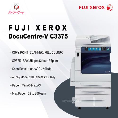 Jual MESIN FOTOCOPY FUJI XEROX DOCUCENTRE-V C3375 35PPM COLOUR - LIKE NEW - Jakarta Utara ...