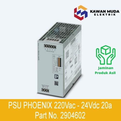Jual 2904602 PHOENIX CONTACT PSU/POWER SUPPLY/DC QUINT4-PS1AC/24DC/20 ...
