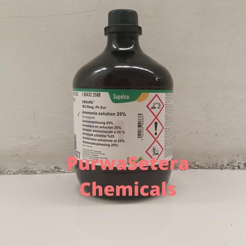 Jual Ammonia Solution 25% Pro Analysis Merck | 105432 | Larutan Amonia ...