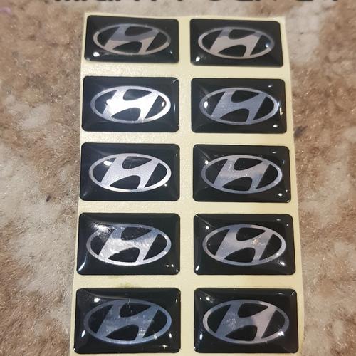 Jual EMBLEM HYUNDAI CRETA STARGAZER SANTA FE TUCSON TRAJET AVEGA ATOZ ...