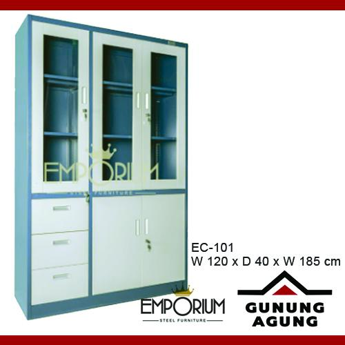 Jual Lemari Arsip / Dokumen Besi EC 101 - Lemari Kantor Kombinasi Emporium - Kota Denpasar ...