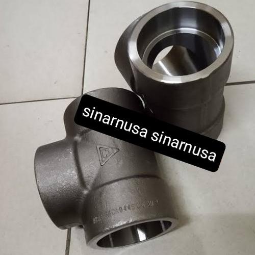 Jual Tee Besi A105 3000 Psi Socket Weld 1 1/4 " inchi Las SW - Jakarta ...