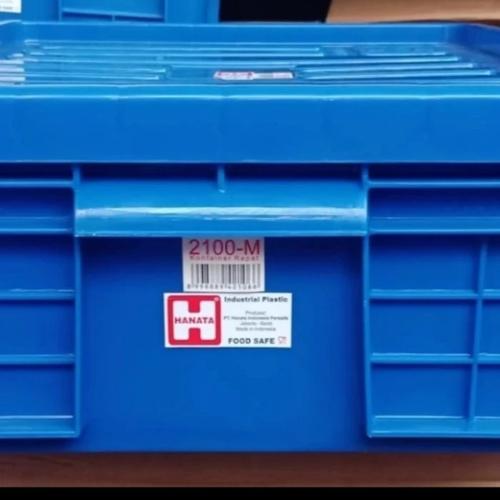 Jual BOX CONTAINER PLASTIK TEBAL HANATA 2100M(P64XL43XT14.5)41 LITER ...