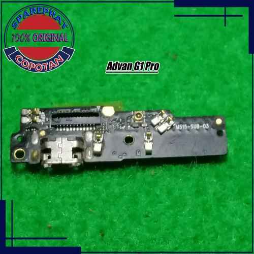 Jual Advan G1 Pro papan konektor cas mesin bawah copotan - Kab ...
