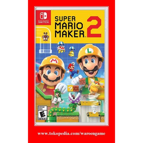 Promo Nintendo Super Mario Maker 2 (Usa / English) Sekmul Seken Mulus ...