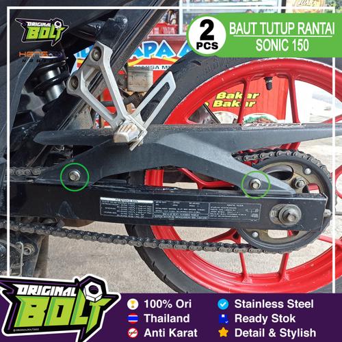 Jual Baut Tutup Rantai Probolt HENG THAILAND Sonic 150 Stainless ...