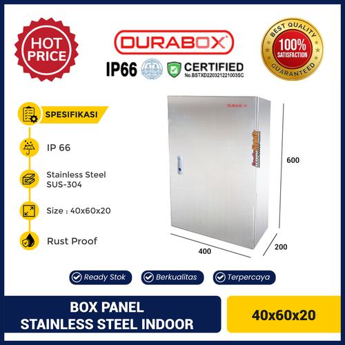 Promo Box Panel Listrik Stainless Steel Indoor Wall SIW-ST 40x60x20 ...