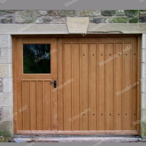Jual Pintu rumah pintu jati solid model kaca minimalis simpel dan ...