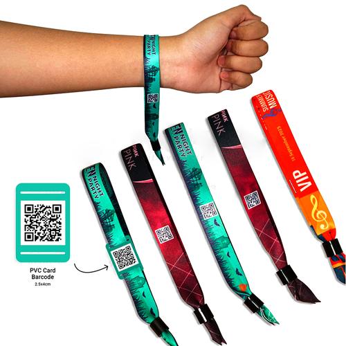 Jual Cetak / Print Gelang Tiket Lanyard Custom - TANPA PVC - Jakarta ...