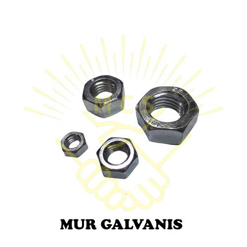 Jual mur m8 / mur galvanis m8 hexagonal / nut m8 - Jakarta Pusat ...