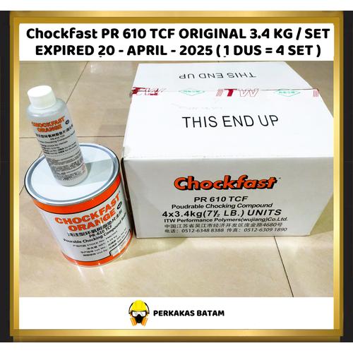Jual CHOCKFAST ORANGE PR 610 TCF Pourable Chocking Compound Chock Fast ...