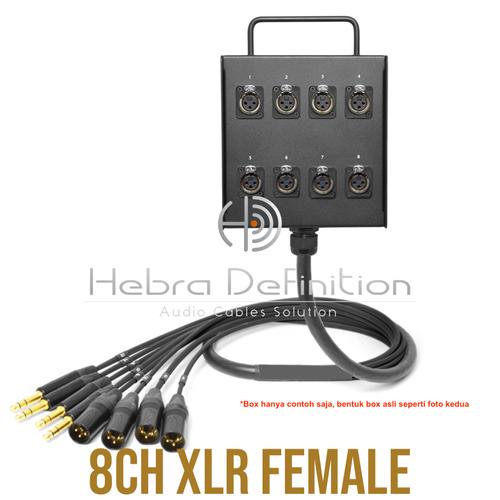 Jual JUNCTION BOX for STUDIO - HEBRA DEFINITION STUDIO BOX - 8ch XLR ...
