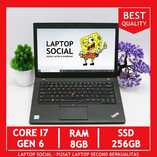 Jual Lenovo T460 Core I7 Gen 6 8GB 256GB Laptop Seken Berkualitas Murah ...