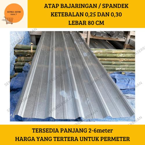 Jual SPANDEK SPANDEX ATAP BAJA RINGAN - 0,25 - Kota Tegal - SERBA SERBI ...