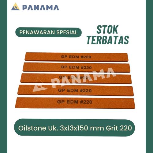 Jual Oilstone Grinding Stone 3x13x150 #220 Batu Gosok Poles Grit 220 ...