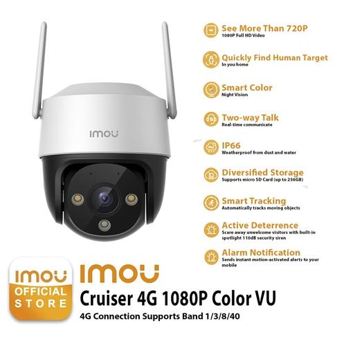 Promo IMOU IPC-S21FTP Cruiser 4G 2MP 1080P H.265 8x Digital Zoom Full ...