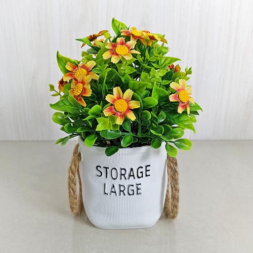 Promo Tanaman Hias Bunga Plastik Daisy Artificial Buatan Dekorasi Rumah ...