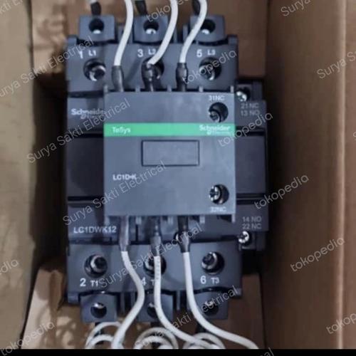 Jual Schneider lc1dwk12 kontaktor kapasitor dwk12 contactor 220v ...