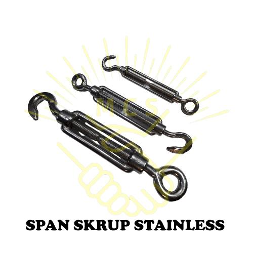 Jual Span Skrup Stainless MM6 - Turn buckle-Jarum Keras -ss304 sus304 ...