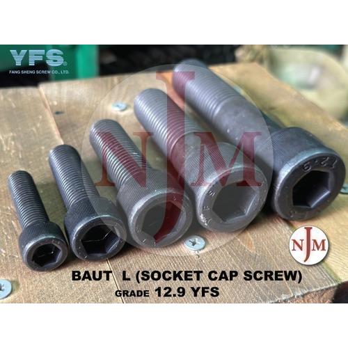 Jual Baut L YFS 12.9 M 24 x 90 / Socket Cap Screw DIN 912 12.9 YFS ...
