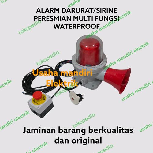 Jual ALARM ANTI MALING/SIRINE ANTI MALING KOMBINASI LAMPU DAN TOA ...