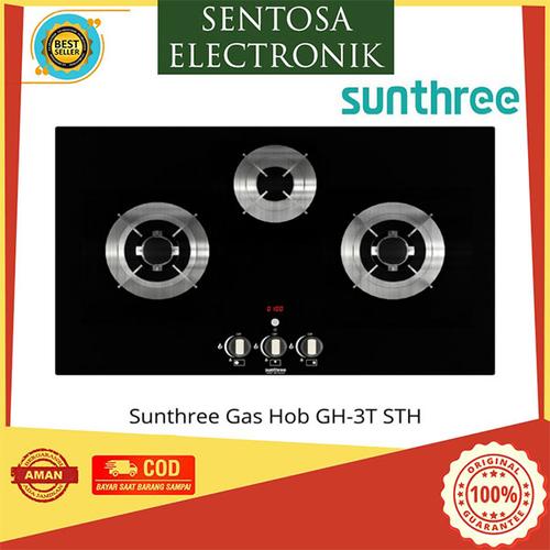 Jual Sunthree Gas Hob GH-3T STH Kompor Gas Tanam 3 Tungku + Timer ...