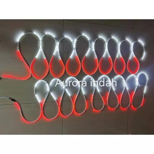 Jual Lampu LED Merah Putih Setrip Slang Hias Strip Selang Agustusan ...