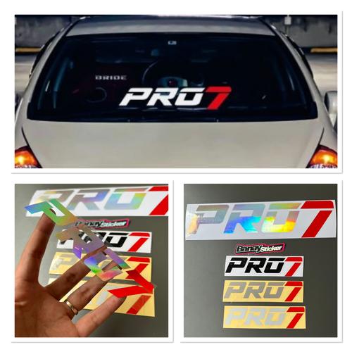 Jual Stiker Sticker PRO7 cutting - Putih, 15x4 Cm - Jakarta Timur ...