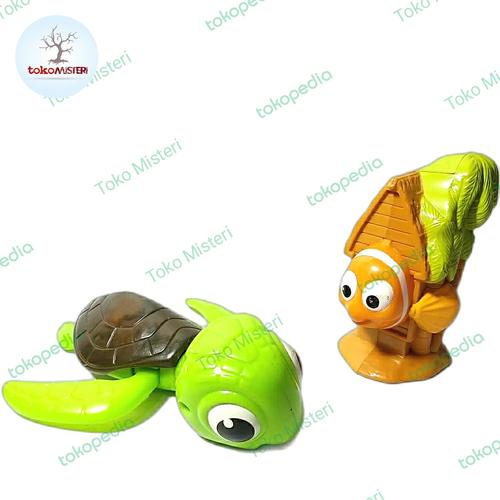 Jual Finding Nemo Fish Home House Turtle Kura Penyu Tortoise Mcd Meal ...