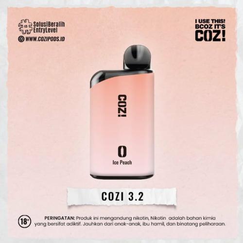 Promo Cozi 3.2 Ice Peach Disposable Pod by Cozi 100% Authentic / Coz ...