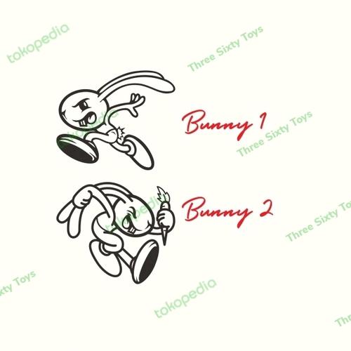 Jual Cutting Sticker Stiker Blink 182 Bunny Running Vinyl Oracal ...