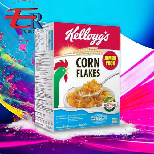 Jual KELLOGG'S CORN FLAKES JUMBO THAI 500GR PACK - Kab. Bogor - ER ...