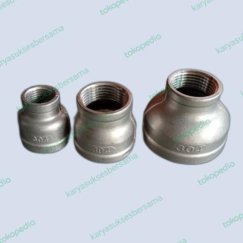 Jual v sok reduser stainless drat 1 1/2 x 1 1/4" inch - Jakarta Barat ...