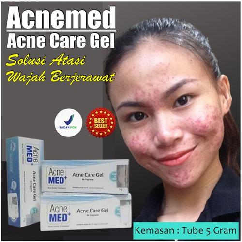 Jual Acnemed acne care gel obat muka berminyak berjerawat beruntusan ...