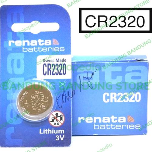 Jual RENATA CR2320 3V LITHIUM CELL BATERAI BATRE LITHIUM 3V CR2320 ...