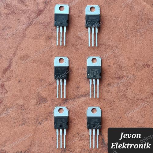 Jual IC L7905 L7908 L7909 L7912 L7915 L7918 Transistor 7905 7908 7912 ...