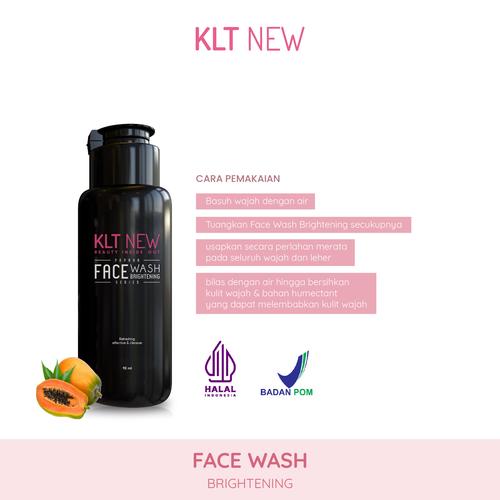 Promo KLT New Beauty Inside Out Pepaya Face Wash Brightening - Kota ...
