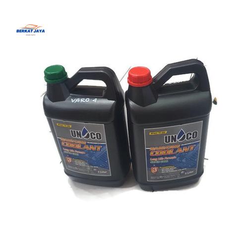 Jual Air Radiator Coolant Unoco Merah/Hijau 5 Liter - Merah - Kota ...