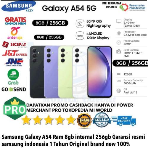 Jual Samsung Galaxy A54 5G 8gb/256gb A 54 5G 8/256 Baru Resmi Sein NO ...